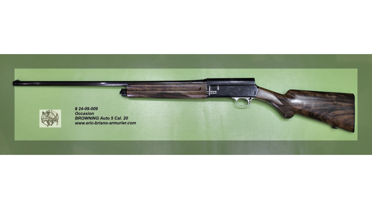BROWNING Auto 5 Cal. 20 Occasion ERIC BRIANO ARMURIER Montrouge