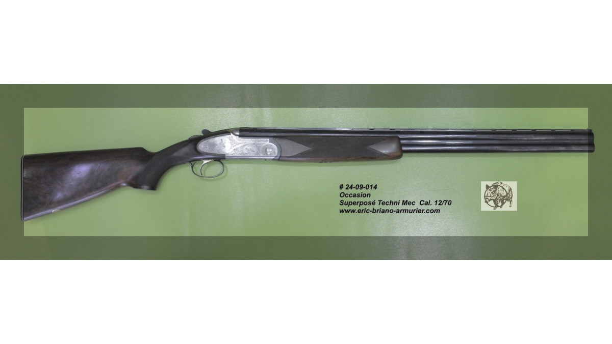 Superposé TECHNI-MEC Cal 12/70 Occasion fusil pas cher jeune chasseur