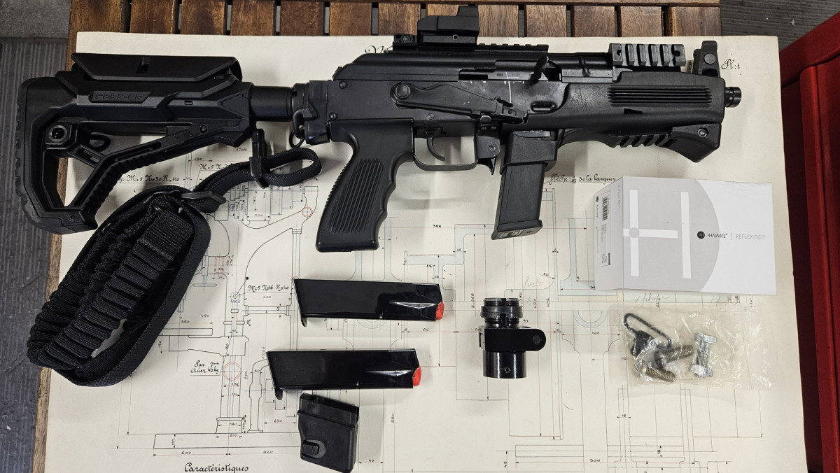 plateforme 9mm chiappa pak-9 pak9